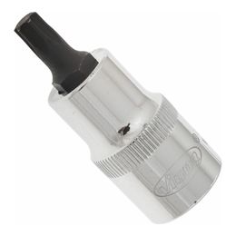 Vigor Innenvierkant Antrieb 12,5 = 1/2 Zoll TX Schraubendreher-Einsatz Innen TX Profil V2159 Vierkant hohl 12,5 mm (1/2 Zoll) Innen TX Profil T 60 Ges)