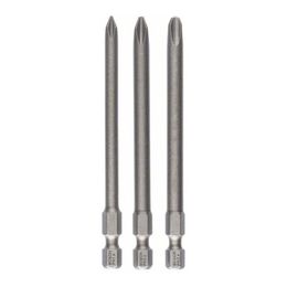 Bosch Schrauberbit-Set Extra-Hart 3-teilig PH1 PH2 PH3 89 mm (2607001757)