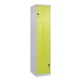 C+P Z-Spind Classic PLUS, 2 F&auml;cher, 1850x400x500mm, 7035/0024 Verschluss Sicherheits-Drehriegel ; C + P M&ouml;belsysteme (080003-122|S10024)