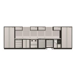 Kraftwerk Mobilio 8er Kombi, 2x Hochschrank, Werkstattwagen, Unterschrank, 3964QIX)