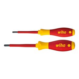 wiha Schraubendreher Set SoftFinish® electric PlusMinus/Pozidriv 2-tlg. in Blister (32282)