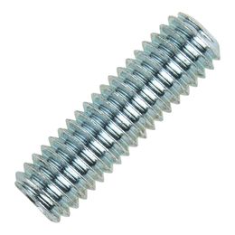 ISO 4026 Gewindestifte mit Kegelkuppe & Innensechskant 45 H M 6 x 20 galvanisch verzinkt gal Zn S ; Industrial Quality Supplies (040262100060020)