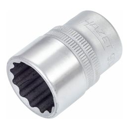 Hazet Doppel-6-Kant-Steckschl&uuml;ssel-Einsatz 900AZ s: 25/32" Vierkant hohl 12,5 mm (1/2") (900AZ-25/32)