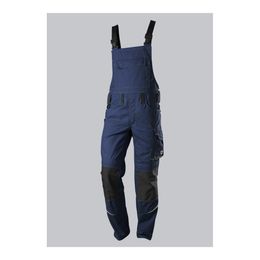 BP® Komfort-Latzhose mit Reflexelementen und Kniepolstertaschen, nachtblau, Gr. 54, Länge n (1804-720-110-54-n)
