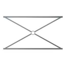 Schake Stadtzaun, Zaunelement, Vierkantrohr 30x30/25x25mm + Stahlkappe, beschichtet, Achsabstand 1500mm (418_715B)