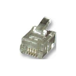 EFB Elektronik EFB-Elektronik Modular-Stecker RJ12 f.Flachbandkbl. 37513.1-100 (VE100))