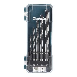 Makita Holzbohrer-Set 4-10mm 5-tlg. SW6/8/10/12/13 1/4" 50 mm (D-72861)