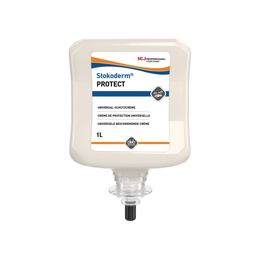 Stokoderm Hautschutzcreme Protect PURE 1L Kart. VE ; SC Johnson Professional (UPW1L)