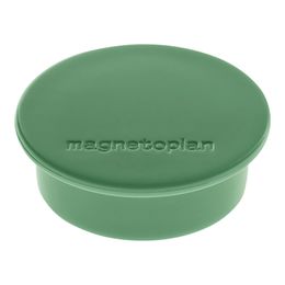 Magnetoplan Magnet Discofix Color, 10 St&uuml;ck, Haftkraft ca. 2,2 kg, gr&uuml;n ; HOLTZ (1662005)