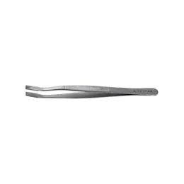 HOLEX Pinzette mit 4,5 mm breiter flacher Spitze, abgewinkelt, 120 mm, Form 38a, AM (727610 AM)