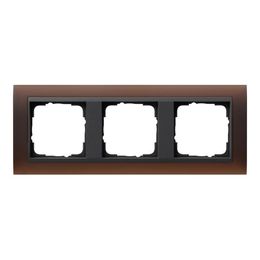 GIRA Abdeckrahmen 3f.opak dbr 021313)