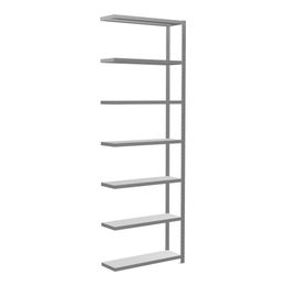Schulte Anbauregal Steckregal MULTIplus330 3000 x 1000 x 300 mm 7 Fachb&ouml;den Kreuzstrebe verzinkt ; SCHULTE LAGERTECHNIK (13937)