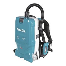 Makita Akku-Rucksackstaubsauger 40V max., 200 mbar, 6 l (VC012GZ01)