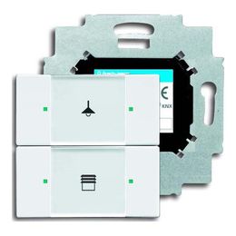 BUSCH-JAEGER Tastsensor 2fach m.Busankoppler 6126/01-84 (2CKA006116A0173)
