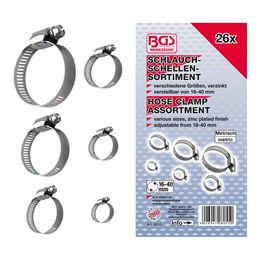 BGS-technic BGS Schlauchklemmen-Sortiment 26-tlg. ; BGS technic (8055)