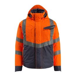 Mascot Hastings Winterjacke Größe M, hi-vis orange/schwarzblau (15535-231-14010-M)