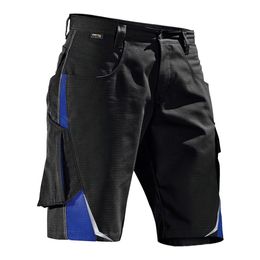 KÜBLER WORKWEAR Kübler Pulsschlag Bermuda 2524 schwarz/kornblumenblau Größe 44 ; Kübler Workwear (25245353-9946-44)