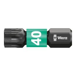Bit 867/1 IMP DC T40 L.25mm 1/4 Zoll C6,3 Impaktor,DC Wera (05057627001)