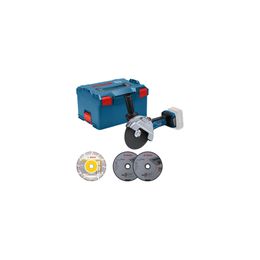 Bosch Akku-Winkelschleifer GWS 18V-180 P ohne Akkupack, L-BOXX (06019H6L02)