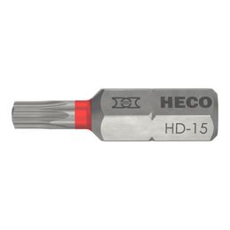 Heco Bits, Heco-Drive, HD-15, Farbring: rot, im Blister (57094)