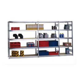 Regalwerk BERT Gro&szlig;fachregal Grundfeld HxBxT 3000x875x300mm (B3-60708-30)