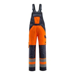 Mascot Gosford Latzhose Größe 90C58, hi-vis orange/schwarzblau (15969-948-14010-90C58)