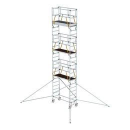 Munk Rollgerüst SG 0,75 x 1,80 m mit Ausleger Plattformhöhe 6,43 m (154649)