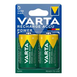 Varta Cons.Varta Recharge Accu Power D 1, 2V/3000mAh/NiMH 56720 Bli.2 (56720101402)