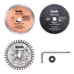 kwb Mini-Kreissäge Set 5tlg (575905)
