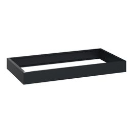 C+P auf 100mm hohem Sockel 100x1000x500mm Sockelfarbe RAL 7021 Schwarzgrau Material Unterbau Stahl ; C + P M&ouml;belsysteme (08000-7001005|S10001)