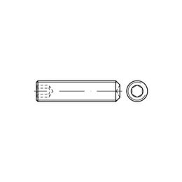 ISO 4029 Gewindestifte mit Zapfen & Innensechskant 45 H M 20 x 30 S ; Industrial Quality Supplies (040292000200030)
