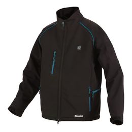 Makita Akku-Thermojacke, schwarz Gr&ouml;&szlig;e M (DCJ205ZM))