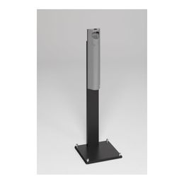 Var Wandascher B 12 verschließbar mit Standfuss silber 3,5 l (45073)