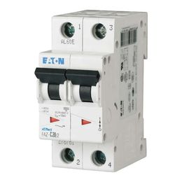 Eaton Leitungsschutzschalter C 10A, 2p FAZ-C10/2 (278756)