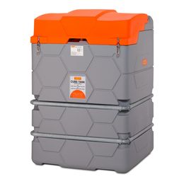 CEMO CUBE-Schmierstofftank Premium 1500 l Outdoor, komplett montiert (10313)