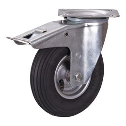 VARIOfit Bremsrolle mit Luftreifen 200 x 50 mm schwarz ; Cordes (dpl-200.000)