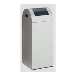 Var Wertstoffsammelgerät WSG 55 R Korpus silber Einwurfklappe anthrazit 60 l (21012)