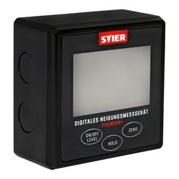 STIER Digitales Neigungsmessgerät Premium+, LCD-Display, +-0,2° (904396)