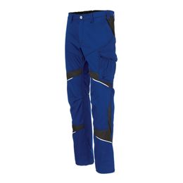 K&Uuml;BLER WORKWEAR K&uuml;bler ACTIVIQ cotton+ Damenhose kbl.blau/schwarz 40 ; K&uuml;bler Workwear (2550 3421-4699-40)