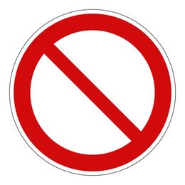EICHNER Verbotsschild Allgemeines Verbotszeichen (9225-10020-010)