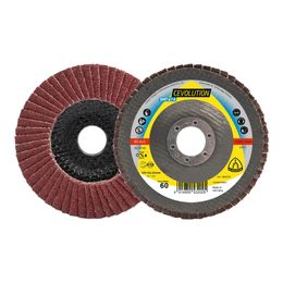 Klingspor SMT 674 Schleifmopteller Keramik, 125 x 22,23 mm Korn 80 gewölbt (369257)