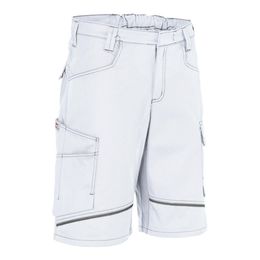 KÜBLER WORKWEAR Kübler Shorts ICONIQ cotton weiß/anthrazit Form 2440 Größe 40 ; Kübler Workwear (2440 1301-1097-40)
