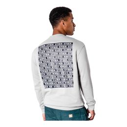 STIER Crew Sweat Style Print M Ice Grey ; STIER Workwear (905847)