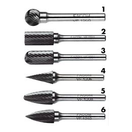 Facom Hartmetallfr&auml;ser 6 mm kugelf&ouml;rmig (VFA.600)