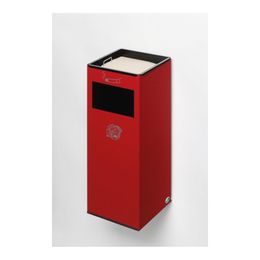 Var Wandascher WH 66 mit Einwurfklappe rot 29 l (1412)