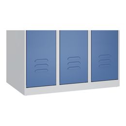 C+P Z-Spind Classic PLUS, 6 F&auml;cher, 1850x1200x500mm, 9016/9016 Verschluss Sicherheits-Drehriegel ; C + P M&ouml;belsysteme (080003-326|S10029)
