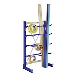 Bito Kragarmregal Set / NT400 IPE100 TypL A H1980xL1088xT500 mm, einseitig enzianblau (18044)