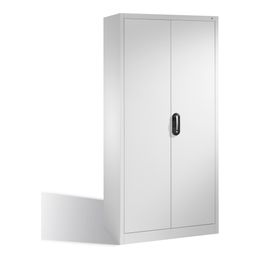 C+P Aktenschrank Acurado mit Dreht&uuml;ren, 5 Ordnerh&ouml;hen, H1950xB930xT400mm Front Lichtgrau Korpus Lichtgrau ; C + P M&ouml;belsysteme (9260-000|S11310)