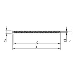 Heco Senkkopf WR-T 9,0 x 400, T-Drive, Vollgewinde, Durocoat DP1 (58838)
