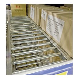 Bito Komplette Fachebenen mit Rollenbahnen B2700xT2400 mm, 6 Segmente verzinkt (28408)